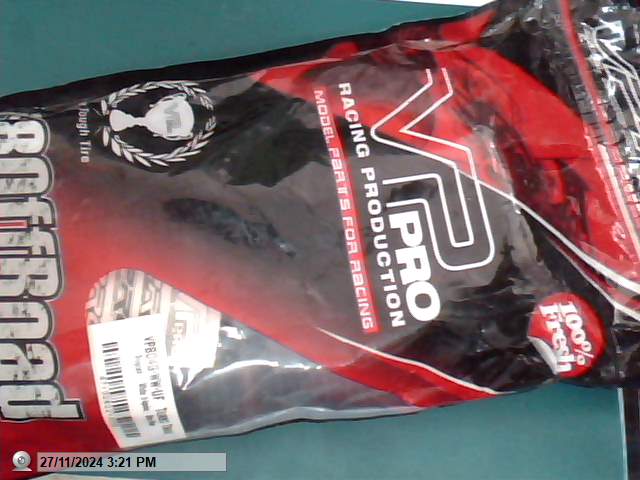 VP Pro Pre Mount 1/8 Buggy Wheels/Tyres White Dish VP804G-WW-UF Turbo ...