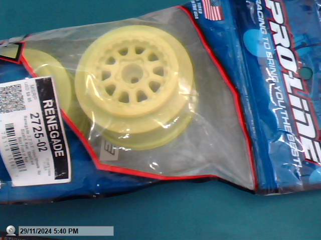NOS Proline Renegade 2.2/3.0 Yellow Rims PR V3 1/10 SC Slash Rear or 4 ...