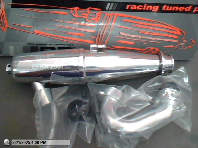 RB Concept Tuned Pipe Set Inline 1/8 2087P/192P TT E1351-922087P ...